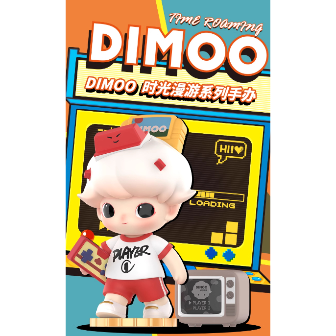 POP MART Dimoo Time Roaming Traveler Series | Shopee Singapore