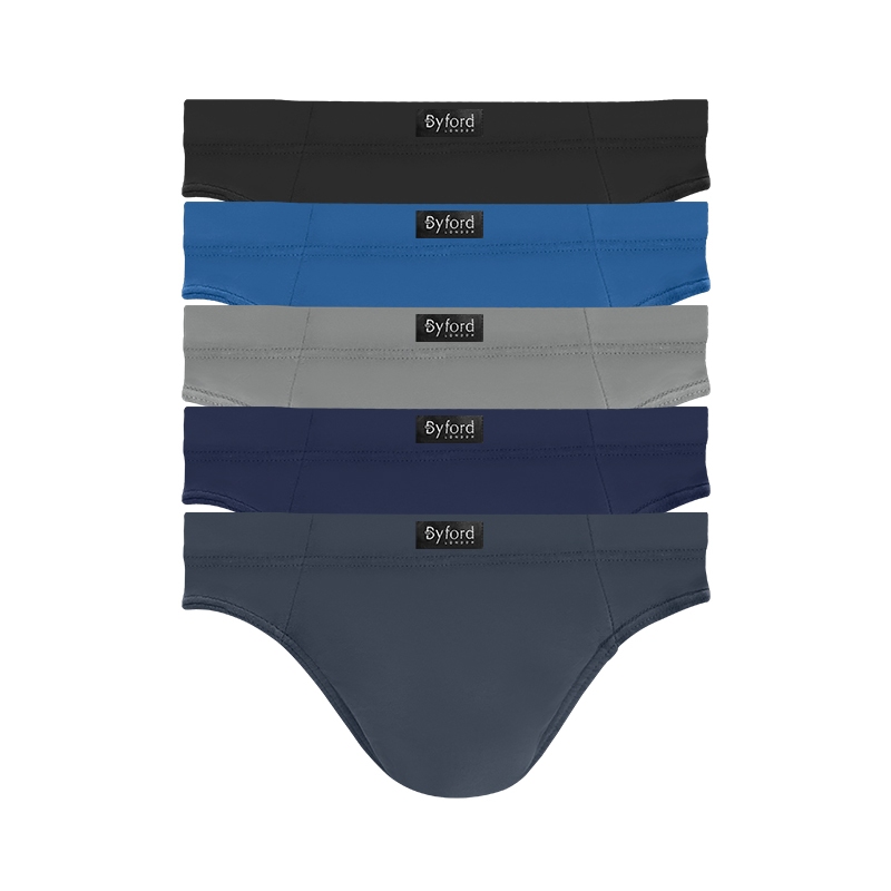 Byford 5pcs Men Mini Briefs Microfiber Bamboo BMB157739 | Shopee Singapore