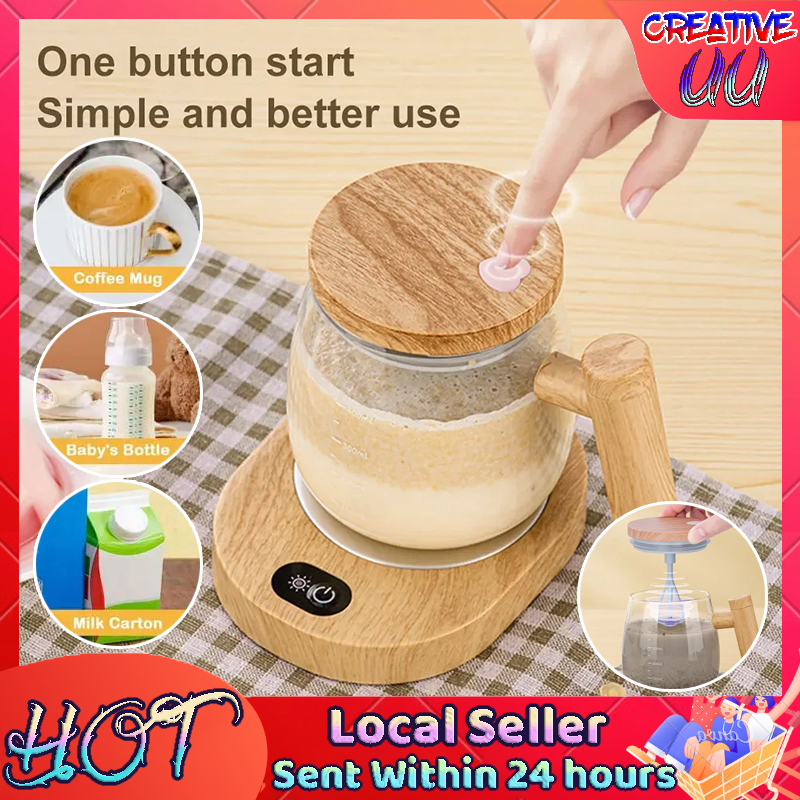 🔥【READY STOCK】🔥 Electric Glass Mixing Cup Portable Electric Self ...