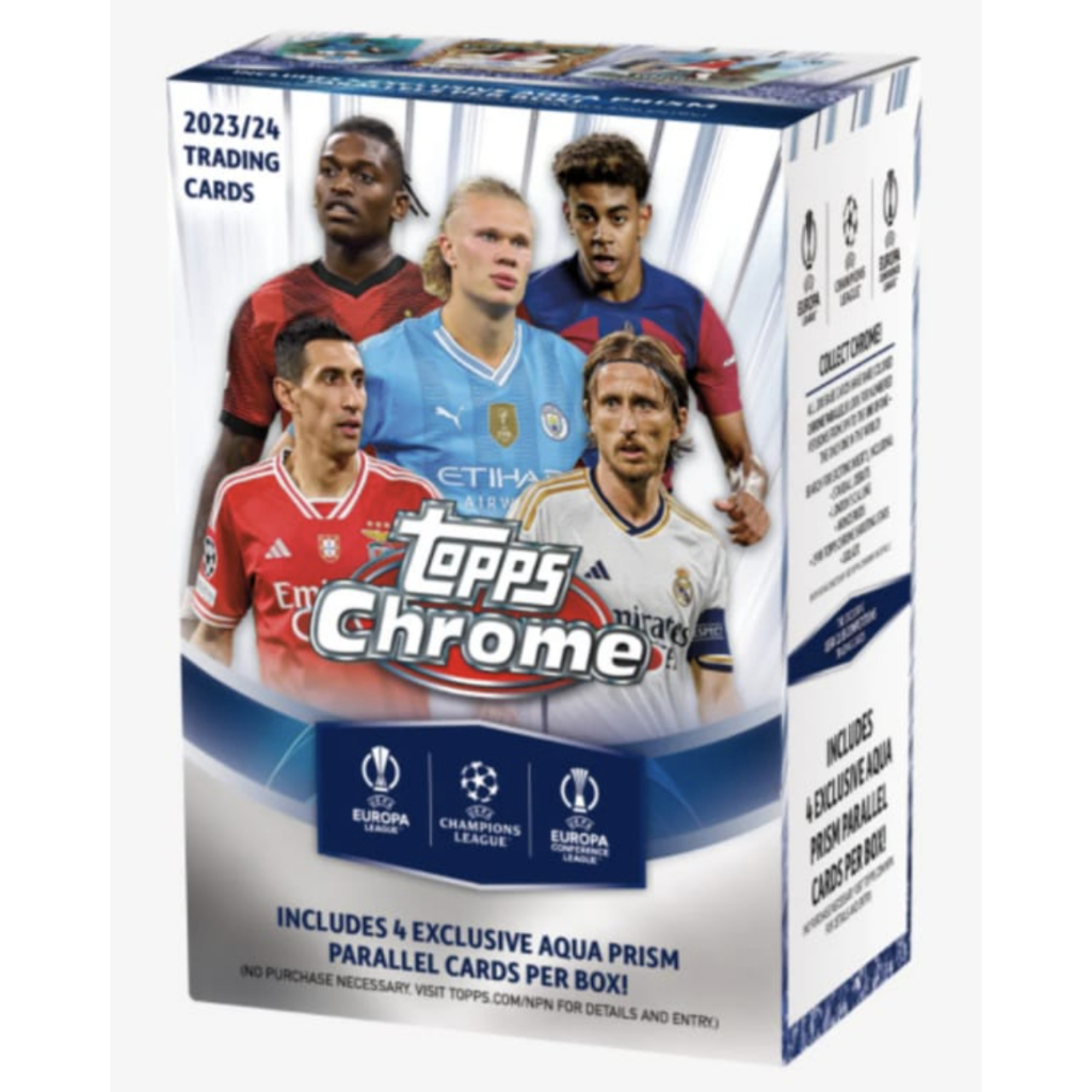 2023-24 Topp Soccer Chrome UEFA Club Competitions (UCC) Blaster Box ...
