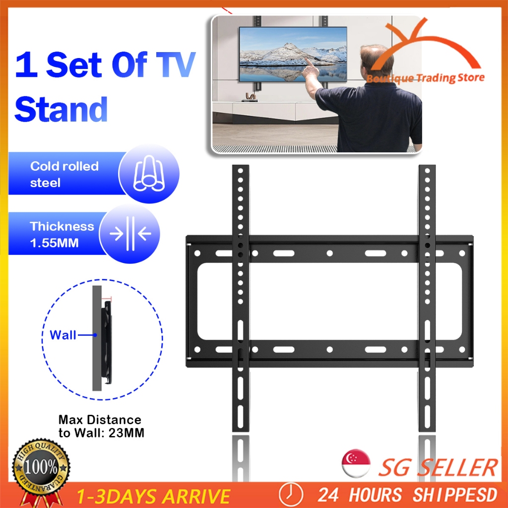 【Ready Stock】TV Stand Universal TV Wall Mount For 14-65 Inch Adjustable ...