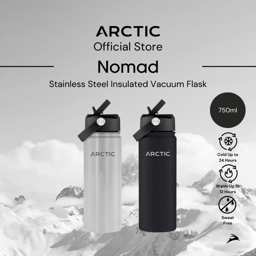 [Arctic Official] Arctic Nomad (750ml) | Stainless Steel Water Bottle ...