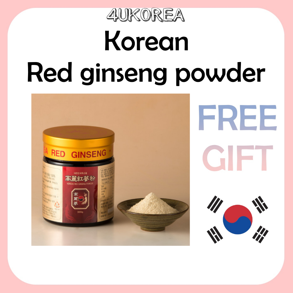 Korean Red ginseng powder 300g / 5 year old / K-HEALTH | Shopee Singapore