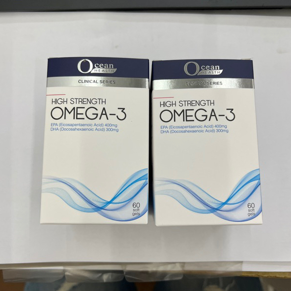 (BUNDLE OF 2) OCEAN OMEGA 3 HIGH STRENGTH (FISH OIL 1000MG, EPA 400MG ...