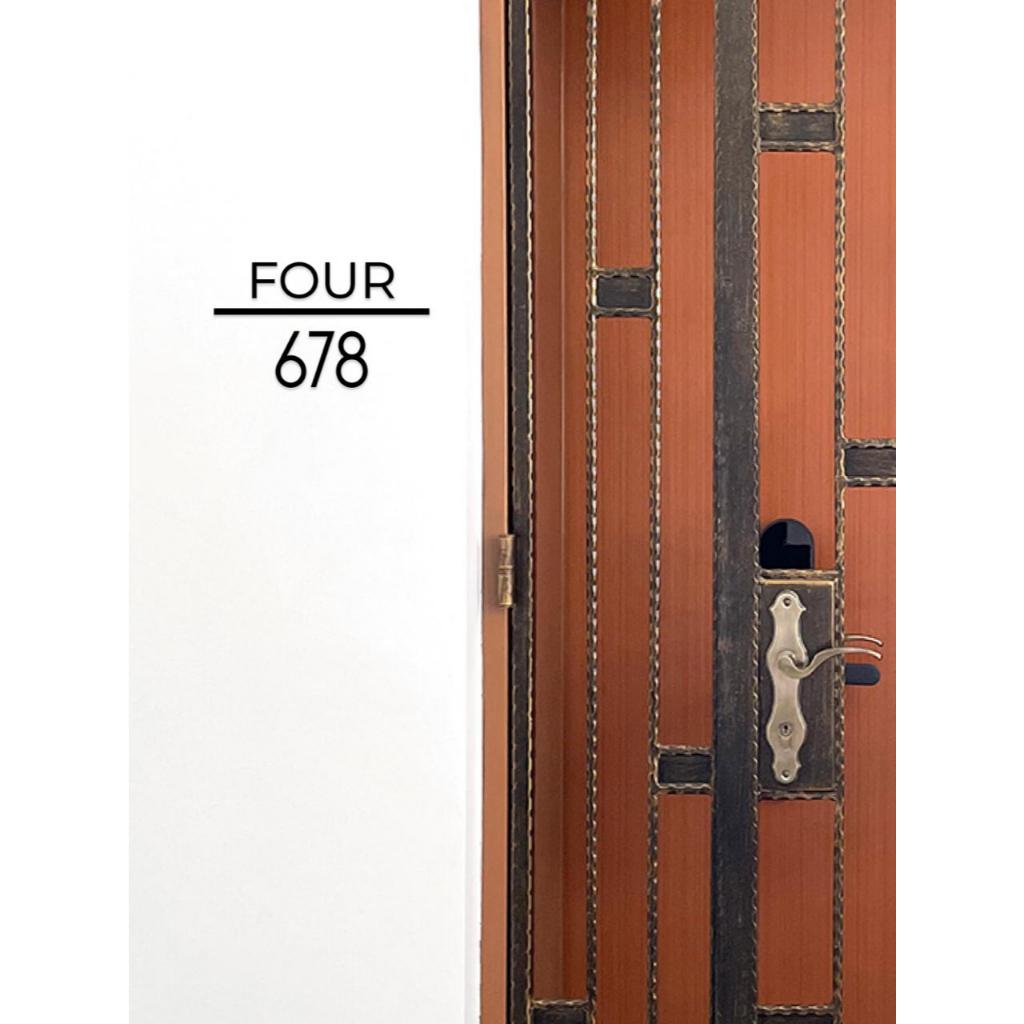 Alpha Numeric Unit Number | SG seller | Door Unit Numbers | HDB Unit ...