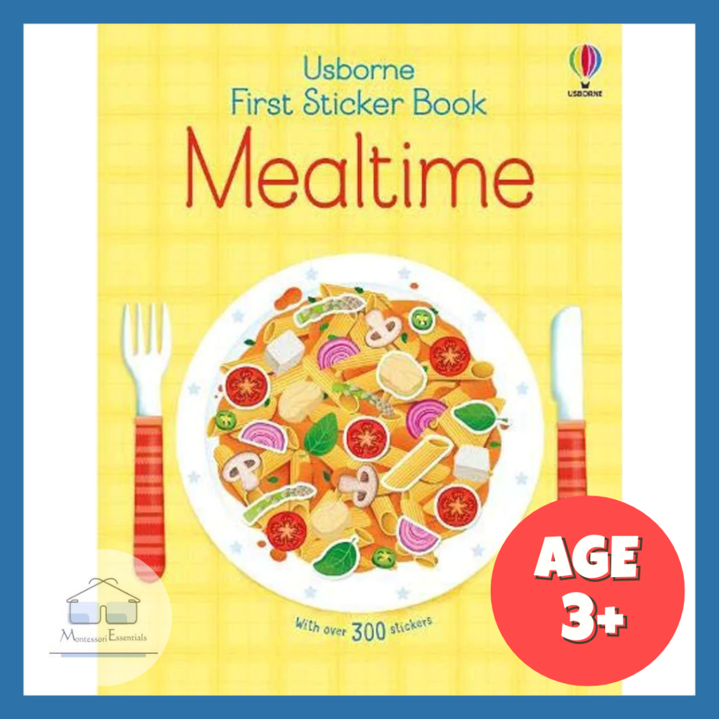 (Mealtime) Usborne First Sticker Book Kids Sticker Books Children ...