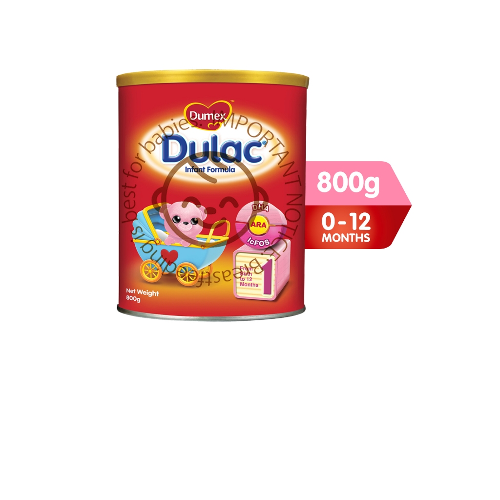 Dumex Dulac Stage 1 Newborn Baby Milk (800g) | Shopee Singapore