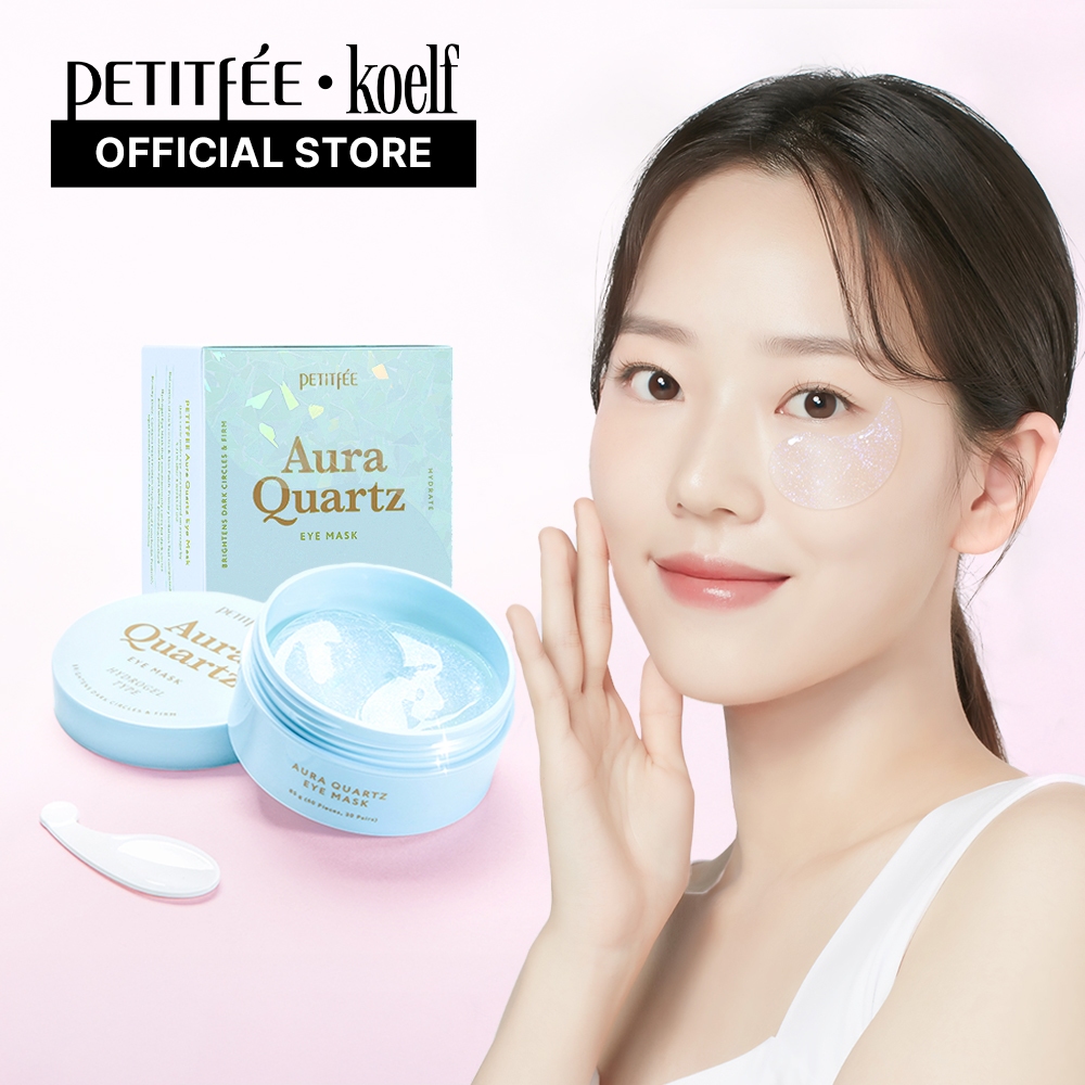 [Petitfee Official] Aura Quartz Eye Mask Hydrogel (Brightens dark ...