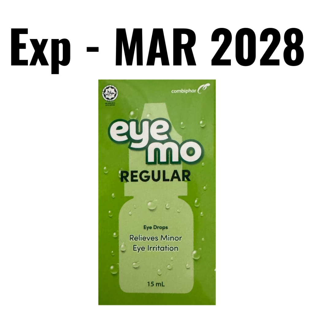 EyeMo 15ml Regular Eye Drops 15ml Best for Minor Eye Irritation Eye Mo ...