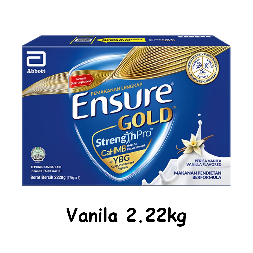 Ensure Gold (Vanilla / Wheat) Ensure 2.22kg BIB Adult Complete ...
