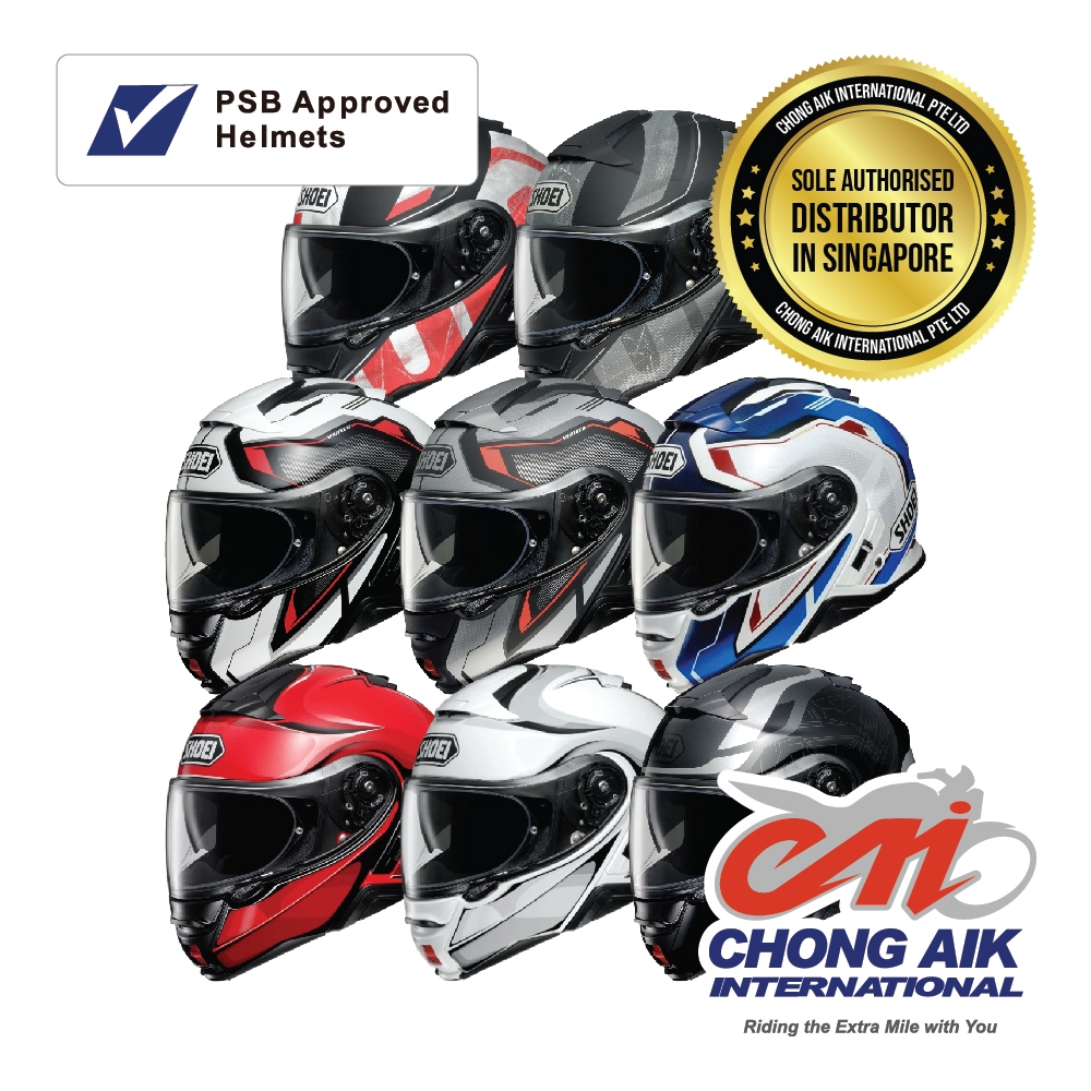 [ONGOING PROMO] SHOEI Neotec II Graphic [PSB APPROVED] | Shopee Singapore
