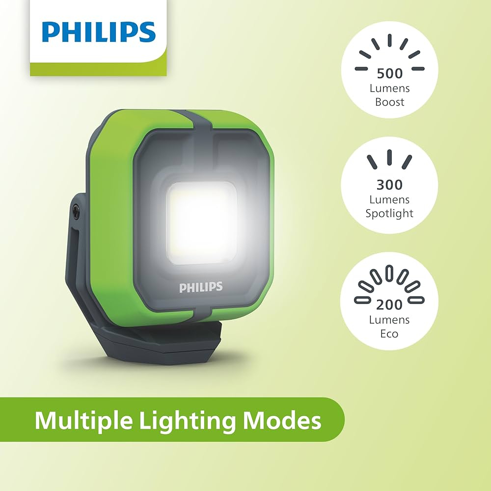 Philips Xperion 3000 Flood Mini | Compact LED Projector Work Light ...