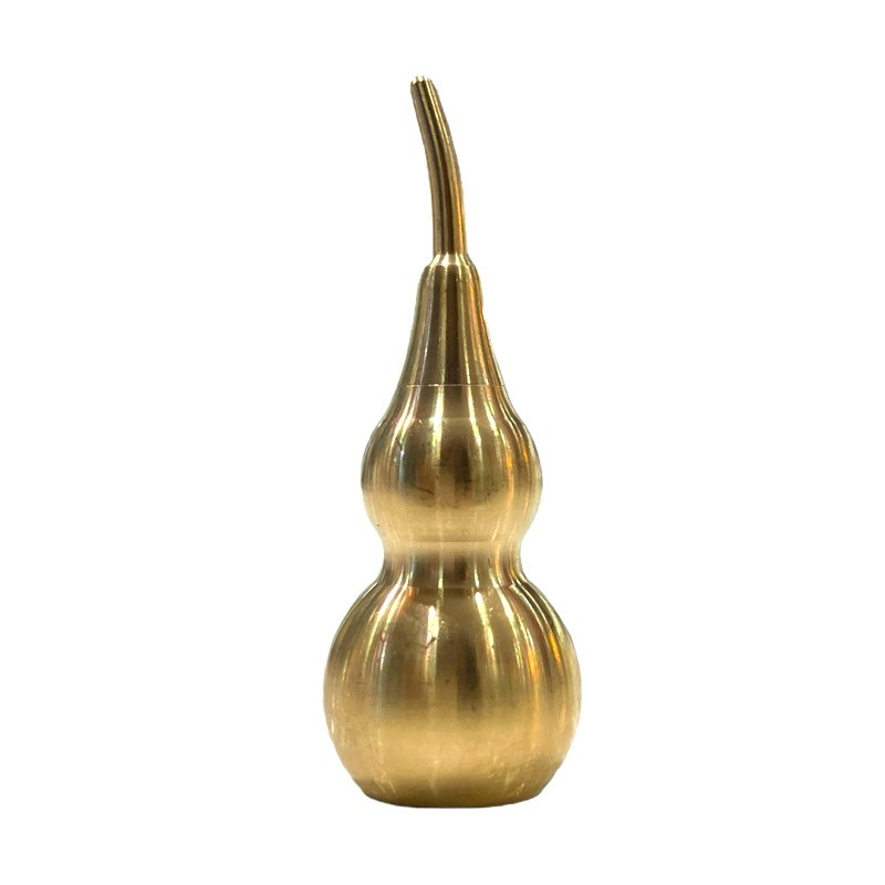 7cm Good Quality Polished Brass Copper Gourd Hu Lu Wu Lou Hulu Openable ...