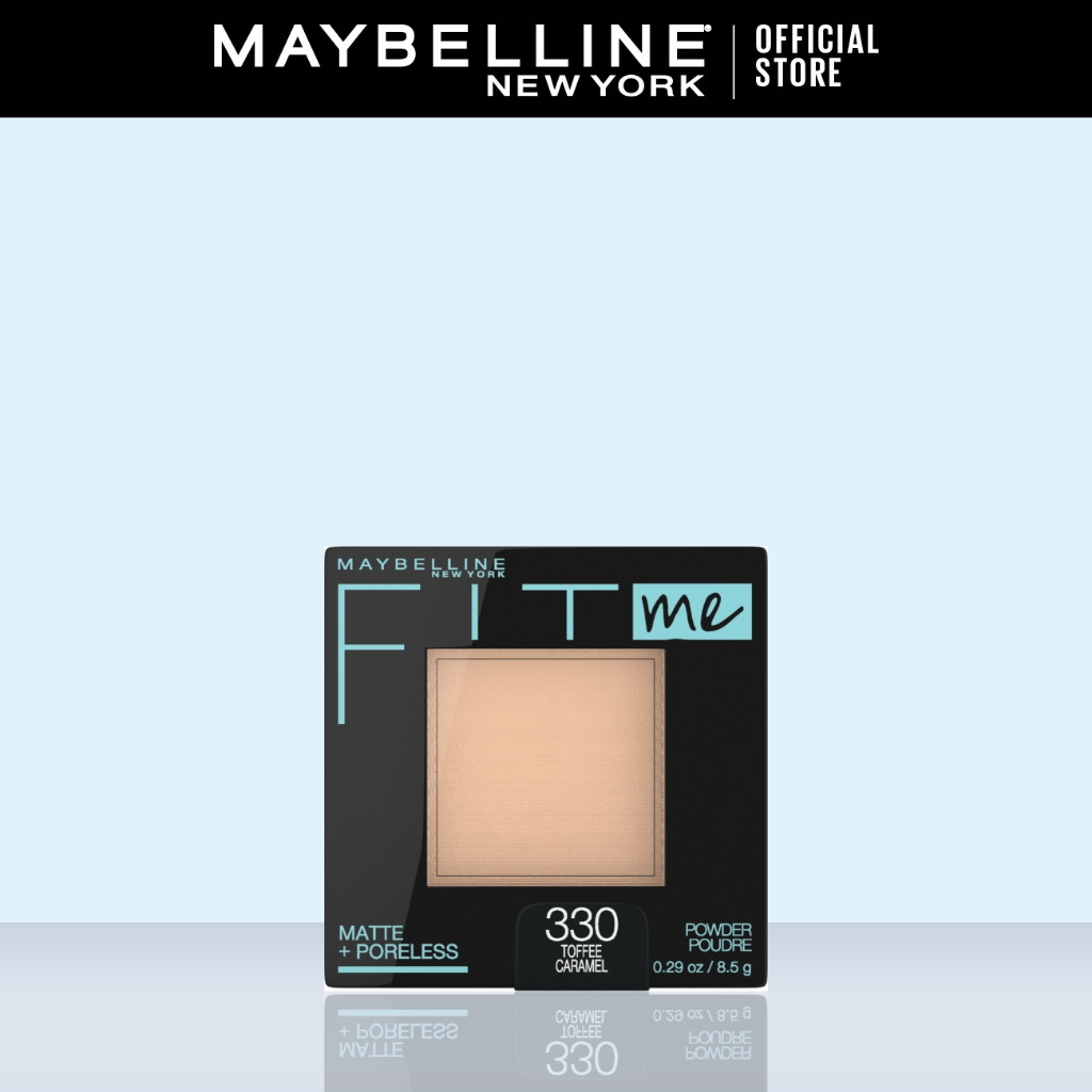 Maybelline Fit Me Matte + Poreless Pressed Powder - 16H Longwear Powder ...