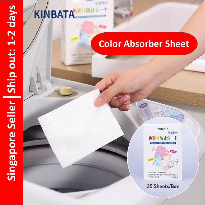 [SG Ready Stock] 35 pcs Kinbata Color Absorber & Dirts Absorption Color ...