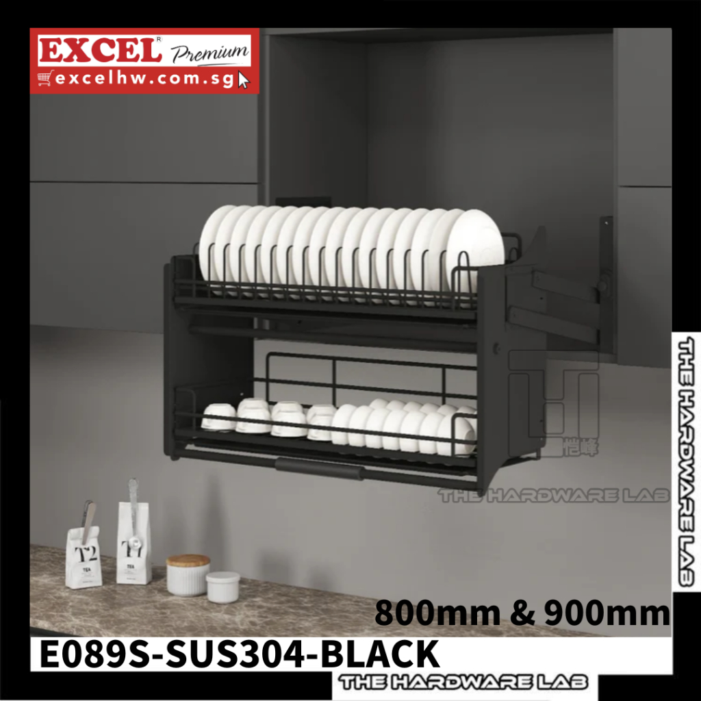 {The Hardware Lab}Excel x Estrazione E089S-SUS304-BLACK Matt Black ...