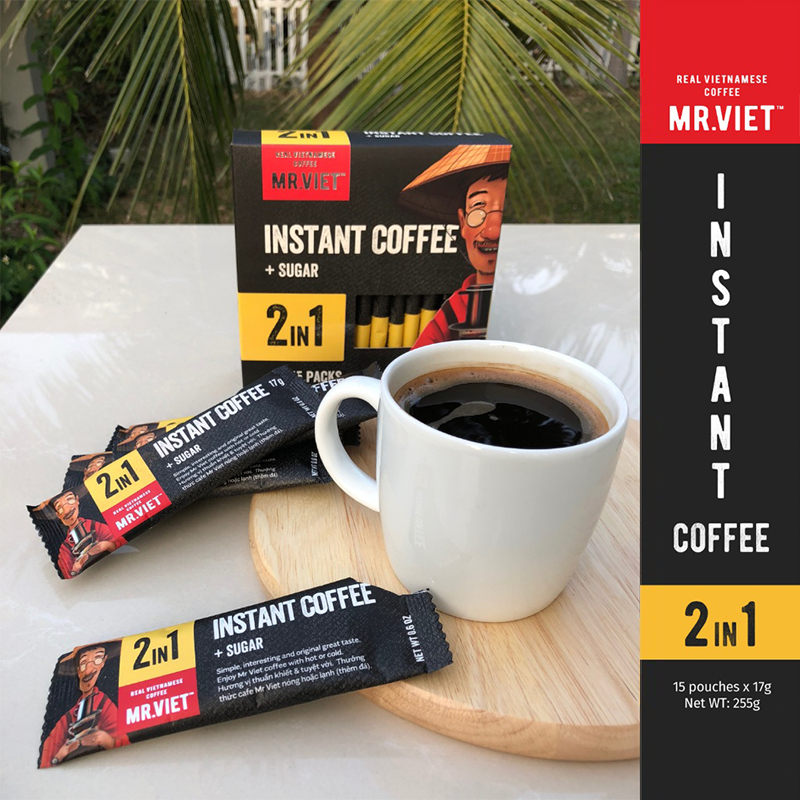 [SG Ready Stock] MR VIET Coffee Instant Coffee, 2in1 Rich Flavor - (15 ...