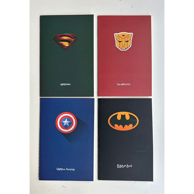 SG Stock 🇸🇬 10 PCS A5 Size Superhero Notebooks | Avengers Notebooks ...