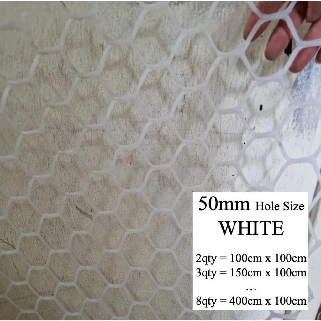 [SG SELLER ] Window Mesh 0.8cm / 1.8cm / 5cm Multi-purpose Black White ...