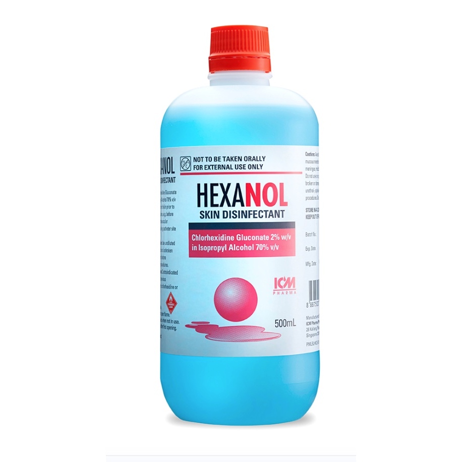 ICM Hexanol Skin Disinfectant 500ml (Expiry 07/2028) | Shopee Singapore
