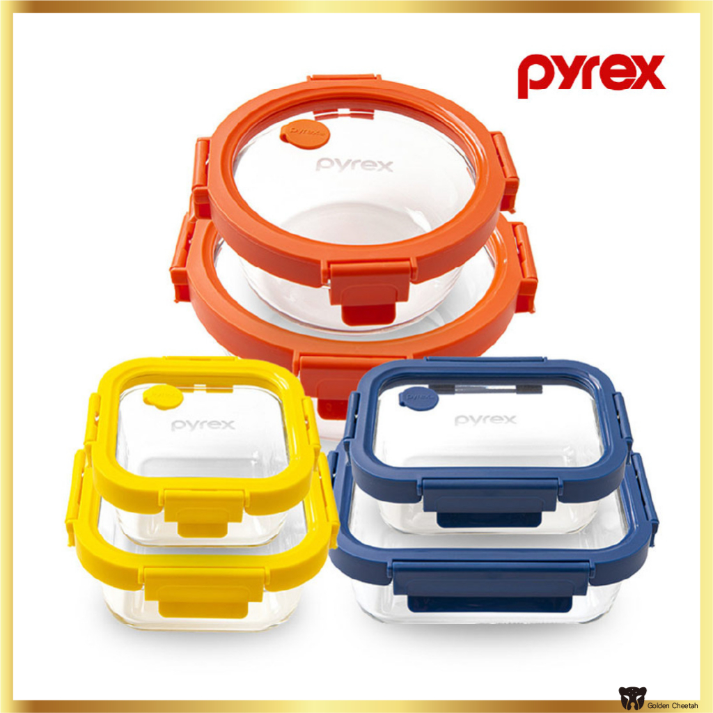Pyrex Steam & All Glass Air Vent Storage Container | Shopee Singapore