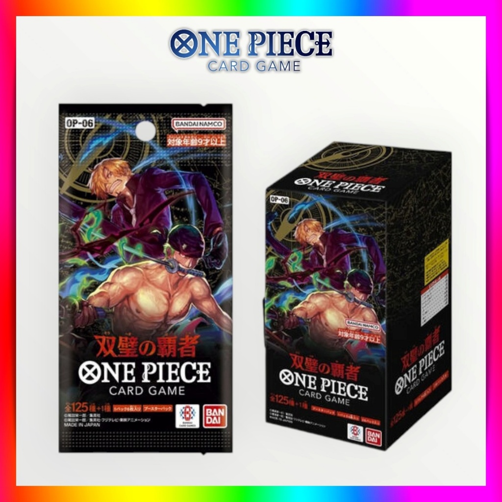 BANDAI ONE PIECE Card Game Flanked By Legends OP-06 Booster BOX TCG ...