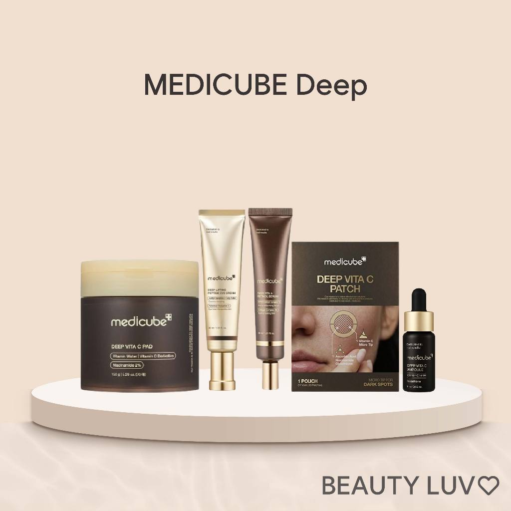 [Medicube] Deep Line Collection / Ampoule, Vita C Pad, Vita A Retinol ...