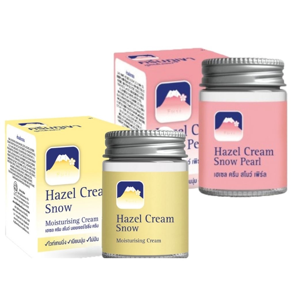 Fuji Hazel Cream Snow Moisturising or Pearl Cream 50g | Shopee Singapore