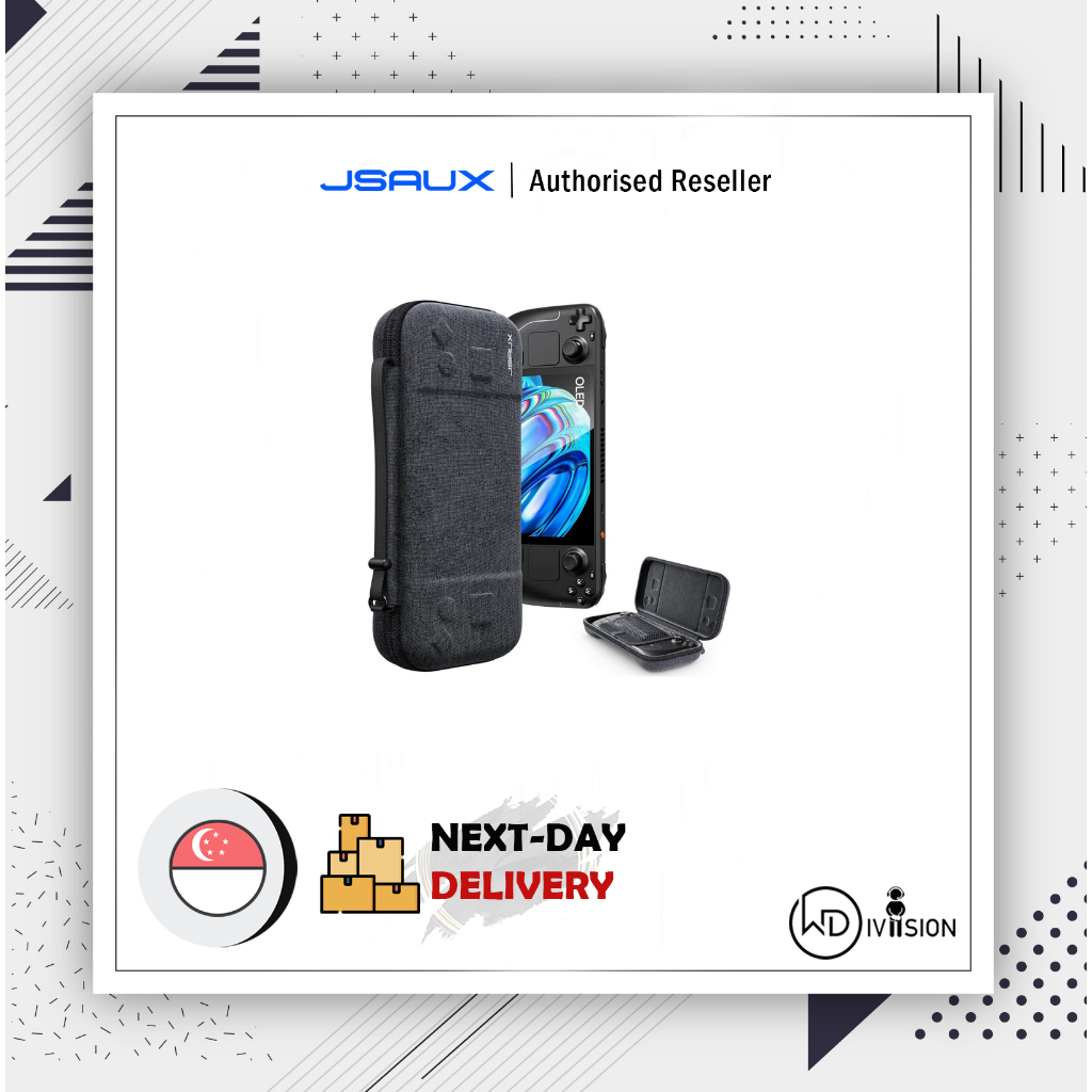 Official JSAUX Ultra Slim Carrying Travel Case for Valve Steam Deck LCD ...