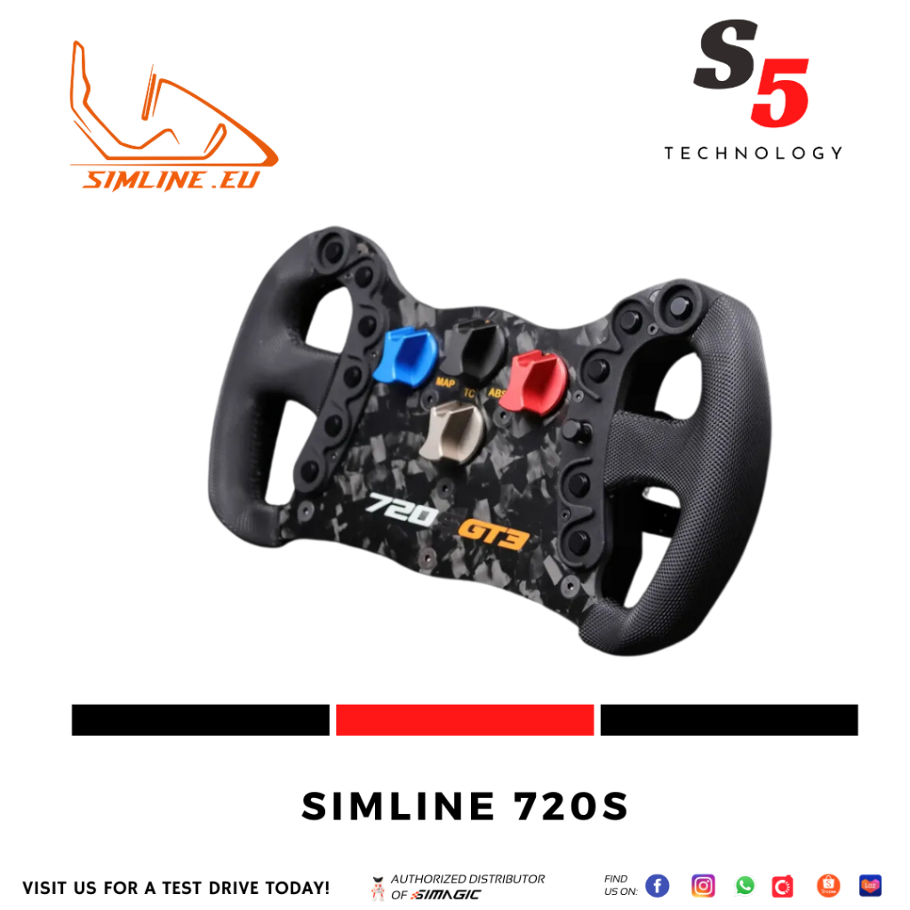 Simline 720s 2024 / Racing simulator wheel / racing wheel / formula ...