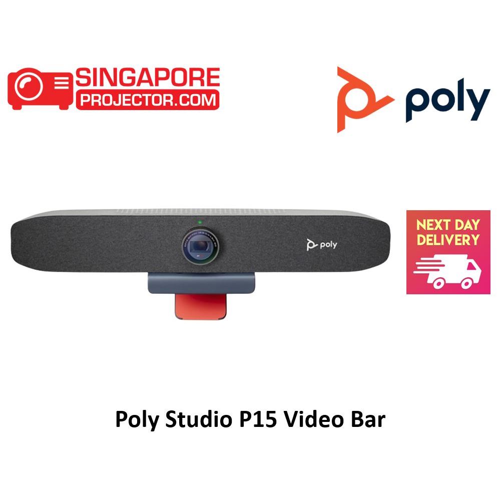 Poly Studio P15 Video Bar, 4K Ultra HD Video Conferencing Camera With ...