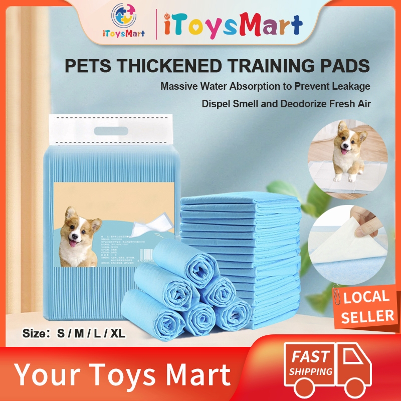 [SG TOYS]🐶🐱Pets Thickened Training Pads Dogs Cats Premium Diaper Pad ...