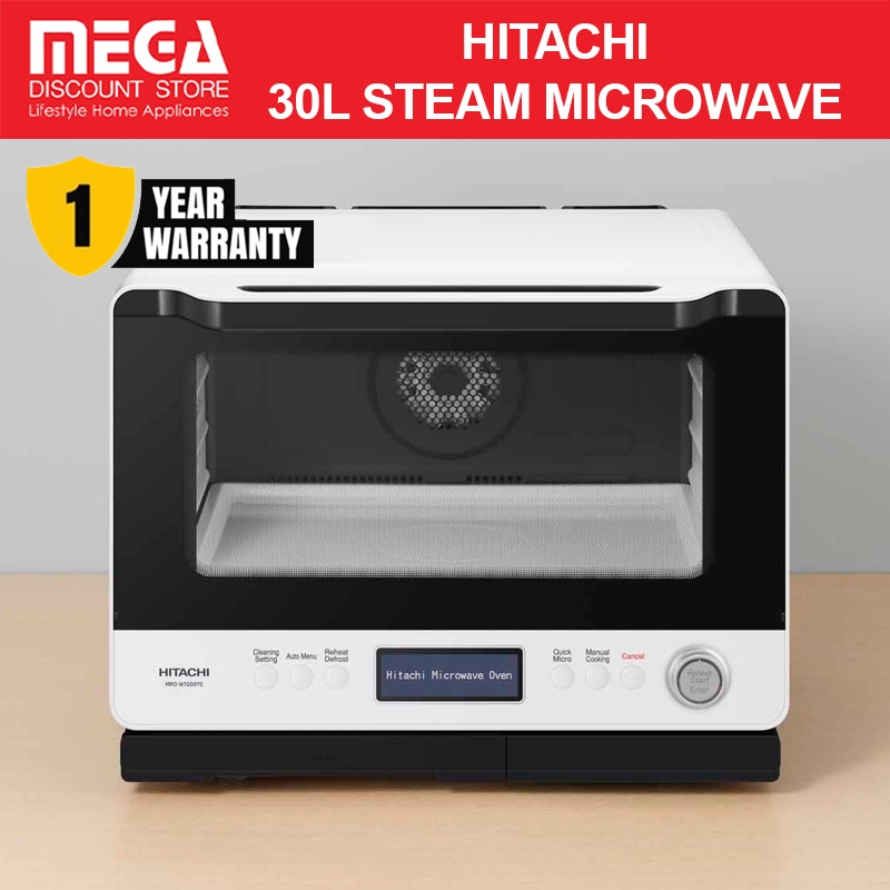 HITACHI MRO-W1000YS 30L STEAM MICROWAVE OVEN | Shopee Singapore