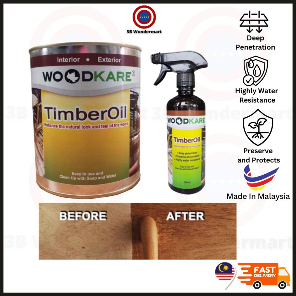 Wood Kare Timber Oil | Shopee Singapore