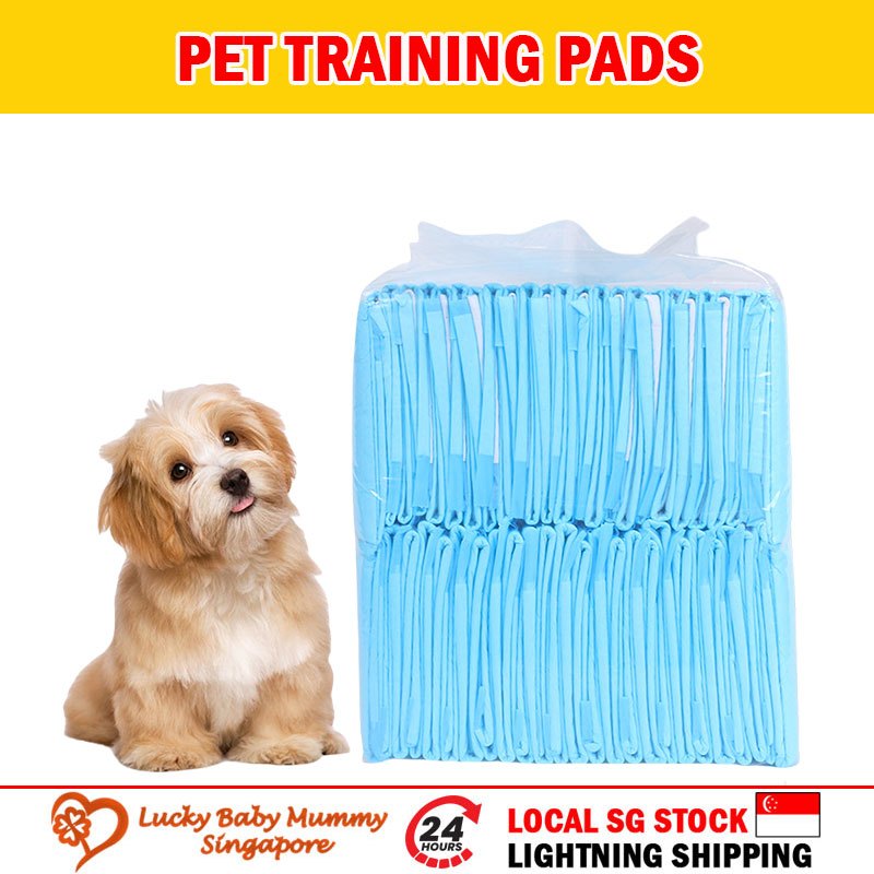 【Blue Pad】Dog Pee Pad Training Pads Disposable Diaper Cat Pet Diapers ...