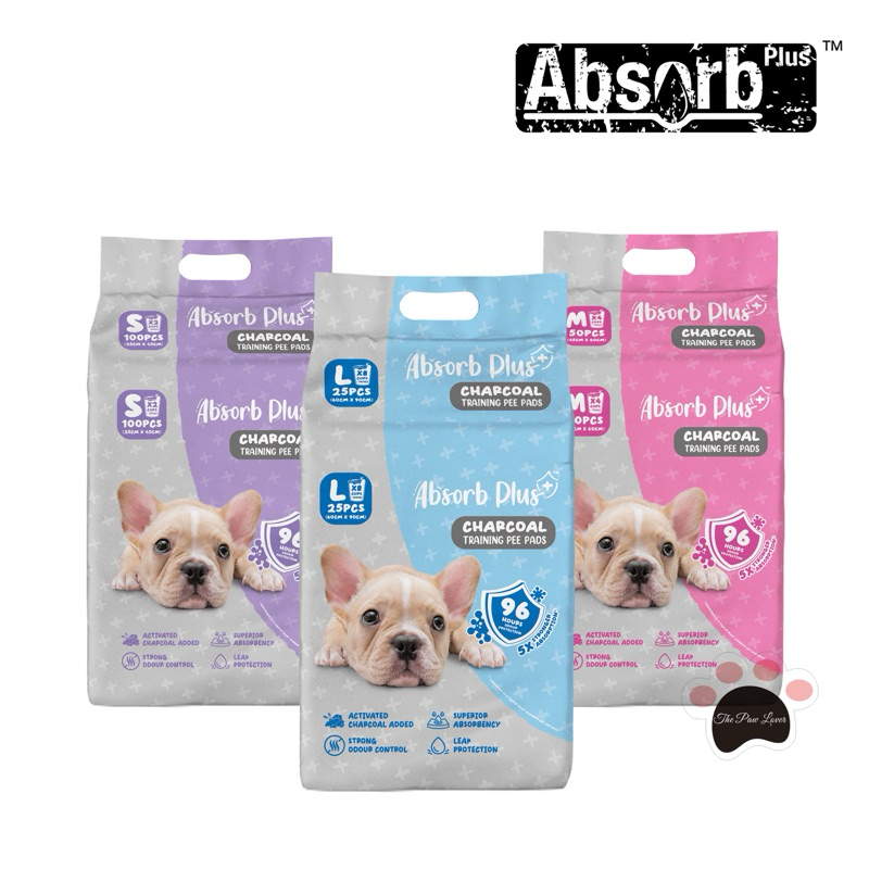 Absorb Plus Charcoal Pet Sheets | Training Pet Sheet | Dog | Cat Pee ...