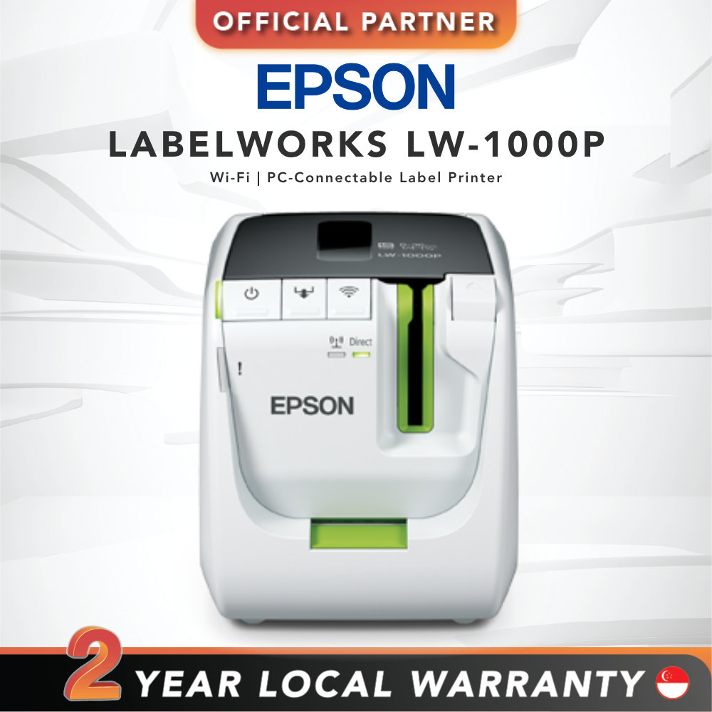 Epson LabelWorks LW-1000P | Wi-Fi | PC-Connectable Label Printer ...