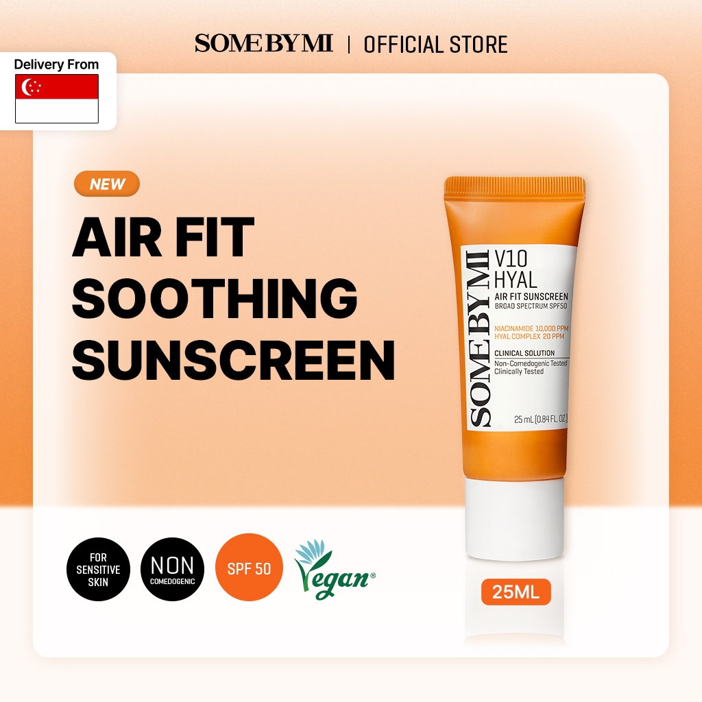 [SOMEBYMI] V10 Hyal Air Fit Sunscreen 25ml Broad Spectrum SPF50 ...