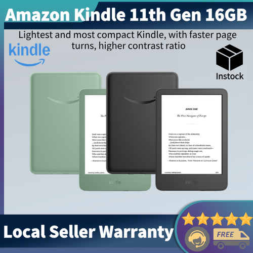 Instock- Amazon Kindle 11th Generation 2024 -16GB Lightest and most ...