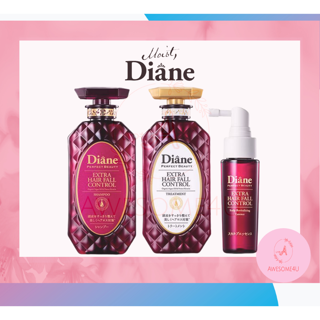 Moist Diane Extra Hair Fall Control series (Shampoo / Treatment ...