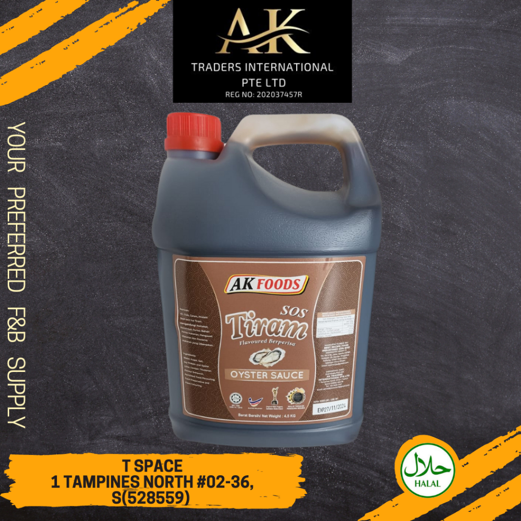 AK TRADERS OYSTER SAUCE 5LT (HALAL) | Shopee Singapore