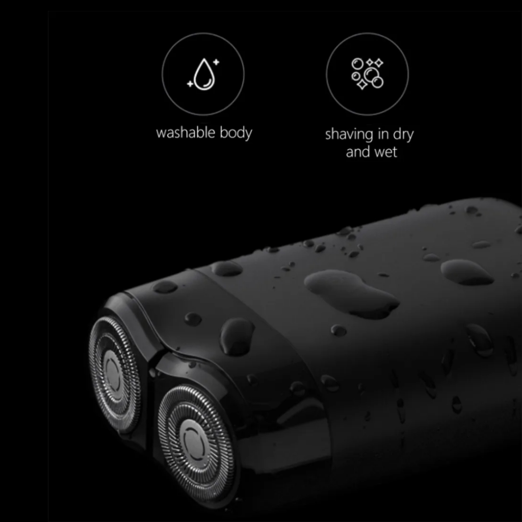 🇸🇬【𝟮𝗫 𝗦𝗔𝗙𝗘𝗥】XIAOMI S100 / S200 Electric Shaver: Waterproof, Dual Head ...