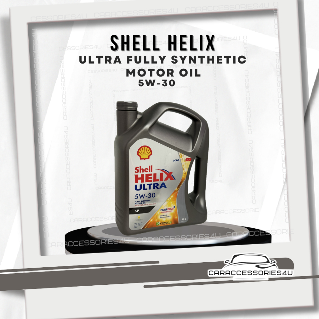 Shell Helix Ultra Fully Synthetic Motor Oil 5W-30.. | Shopee Singapore