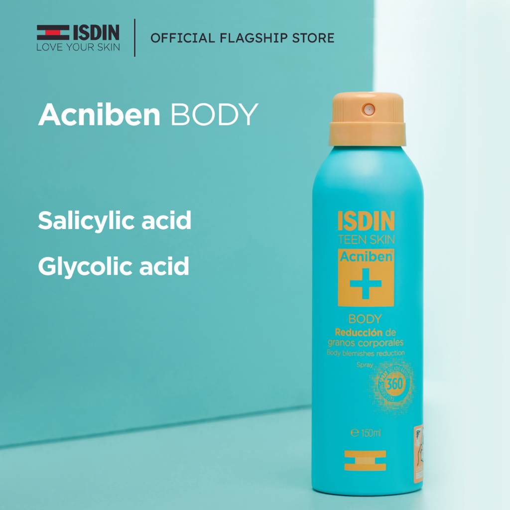 Isdin Acniben Body Spray 150ml (Expiry: 05/2026) | Shopee Singapore