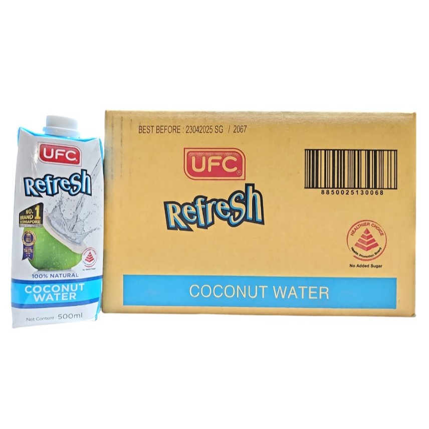 UFC Coconut Water (12btls x 500ml) | Shopee Singapore