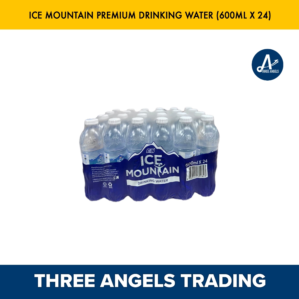 Ice Mountain Premium Drinking Water (600ml x 24) | Shopee Singapore