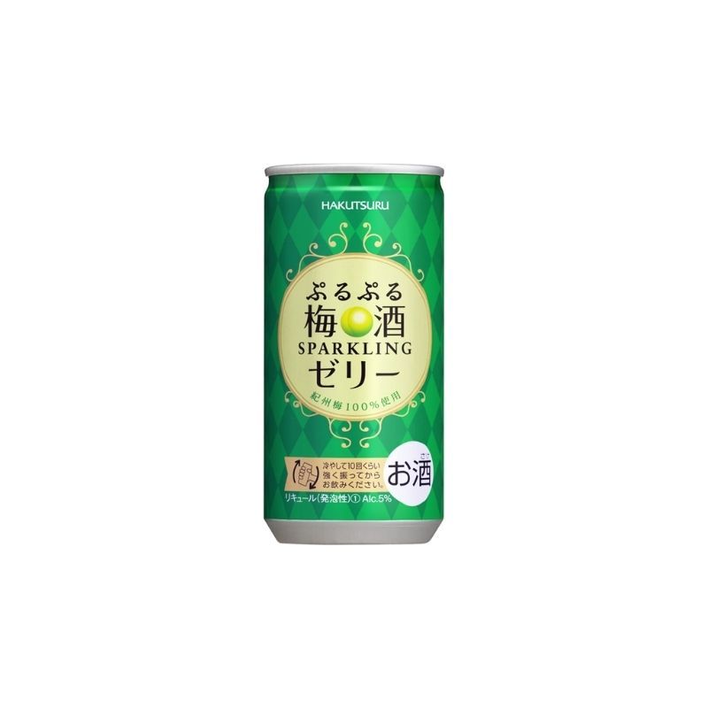 Hakutsuru Puru Puru Sparkling Plum Jelly (190ml) | Shopee Singapore