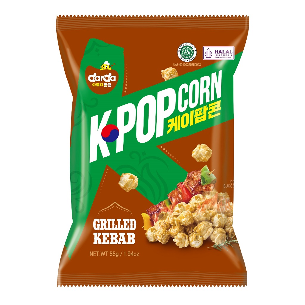 DARDA K-POPCORN GRILLED KEBAB 55G (10883) | Shopee Singapore