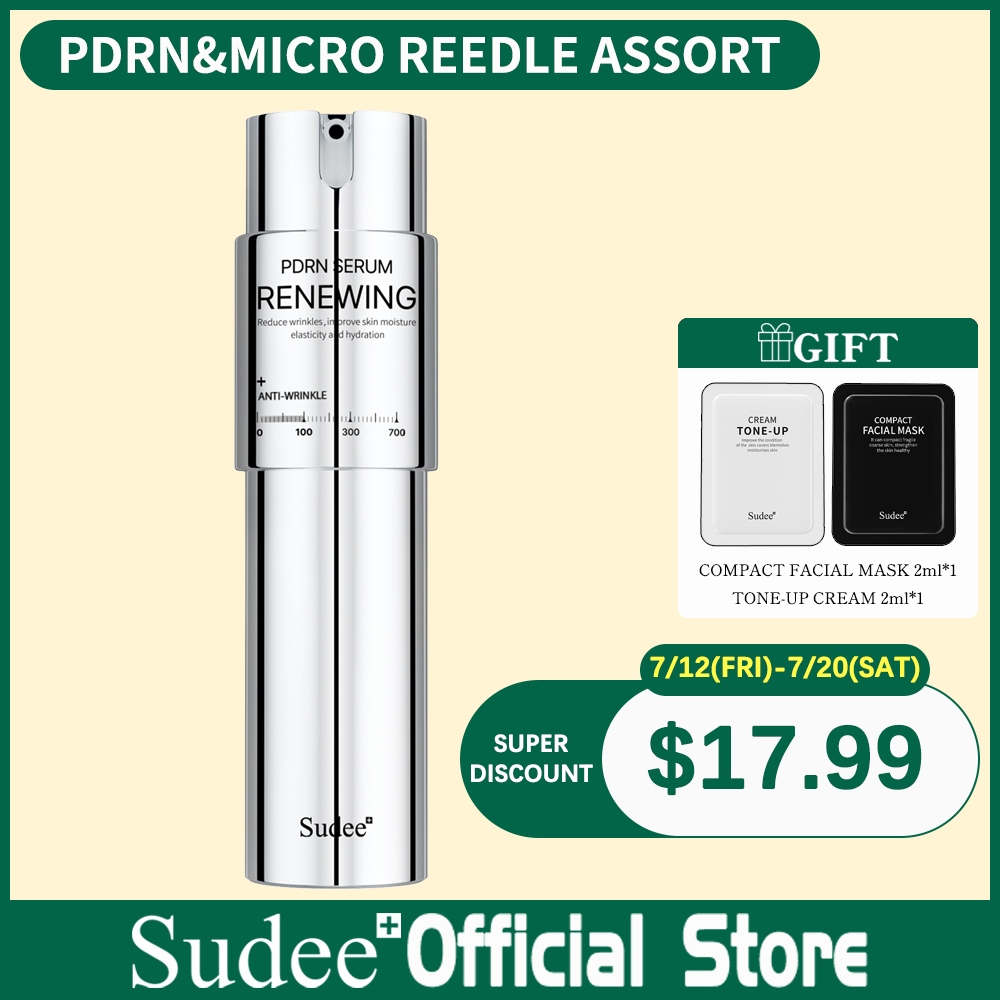 Sudee Microneedle Pdrn Serum RENEWING 100 / COLLAGEN 300 | Shopee Singapore