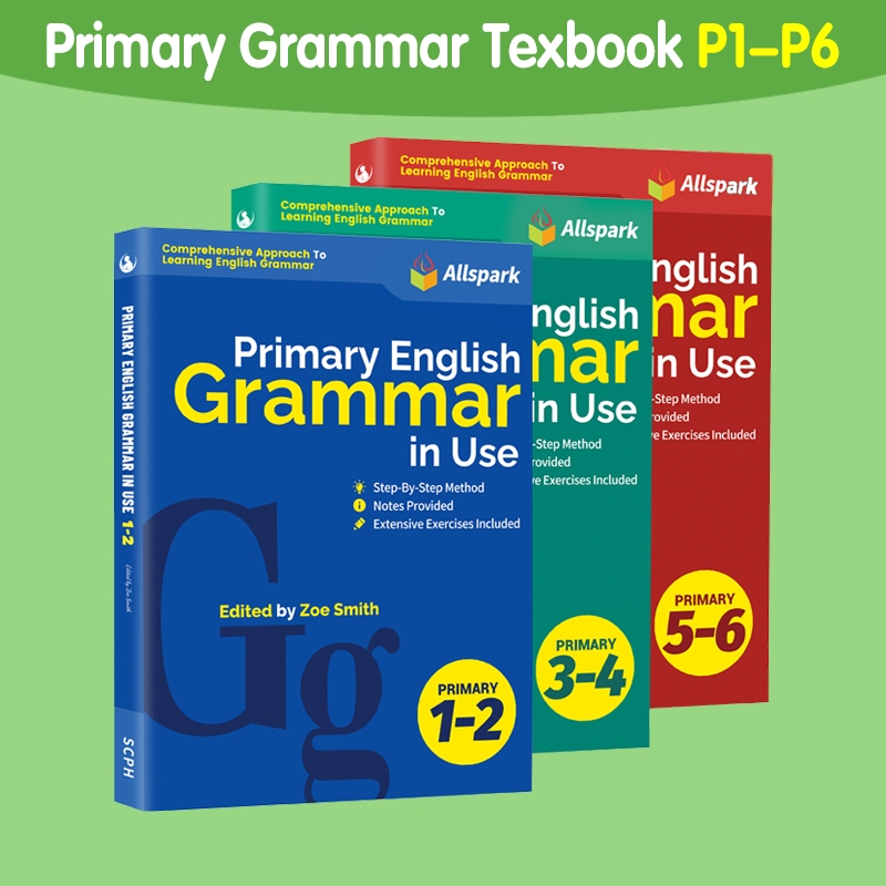 T【SG STOCK】Primary English Grammar in Use Primary Assessment Book 1-6 ...